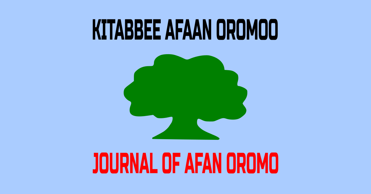 Home - JOURNAL OF AFAN OROMO